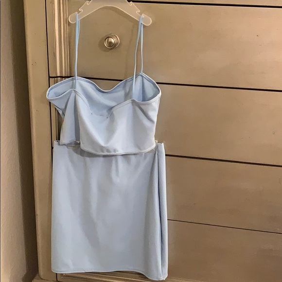 Boohoo | Dresses | Light Blue Two Piece Set | Poshmark